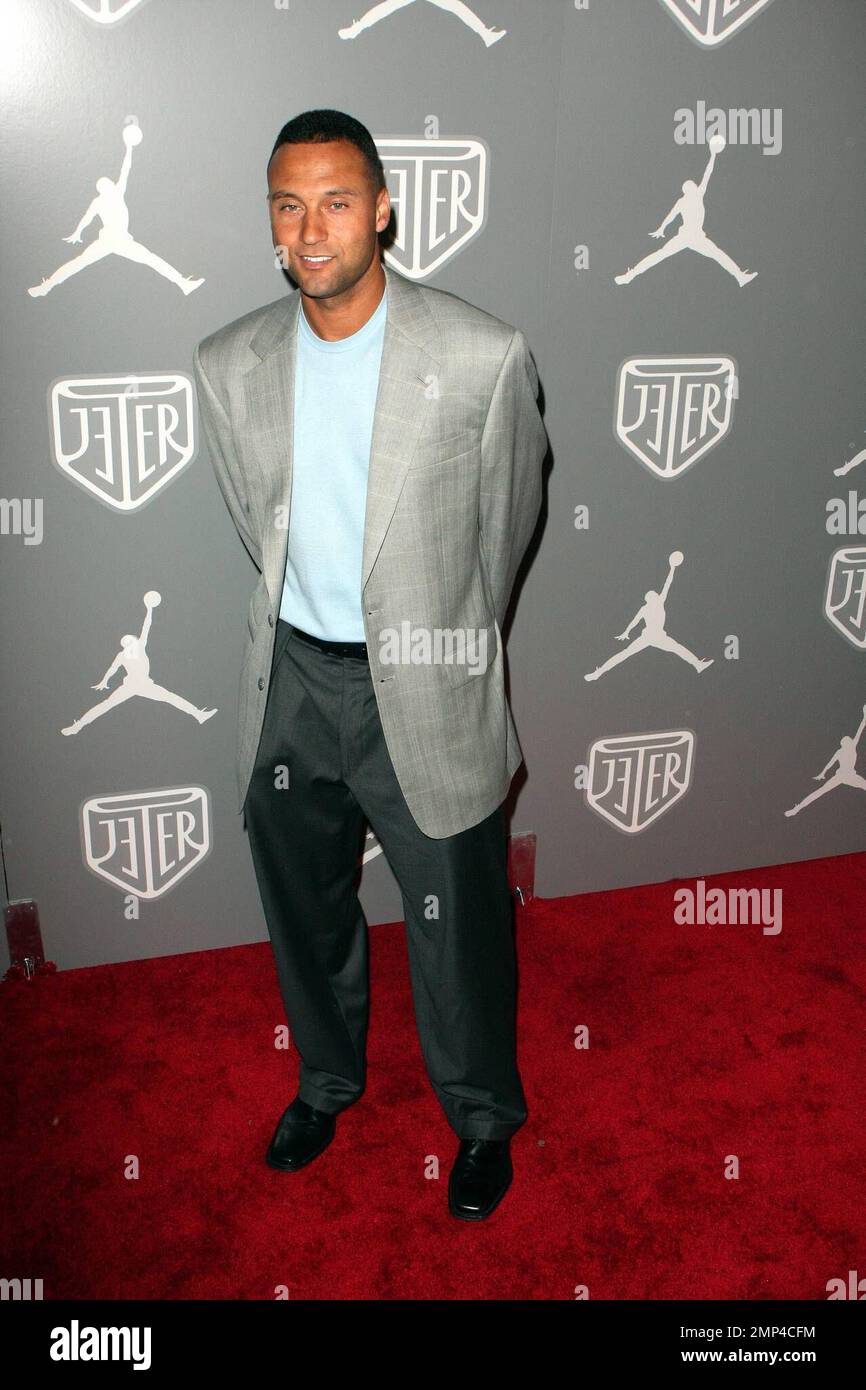 Derek Jeter arriving for the Jordan Celebrates Derek Jeter Party, New ...