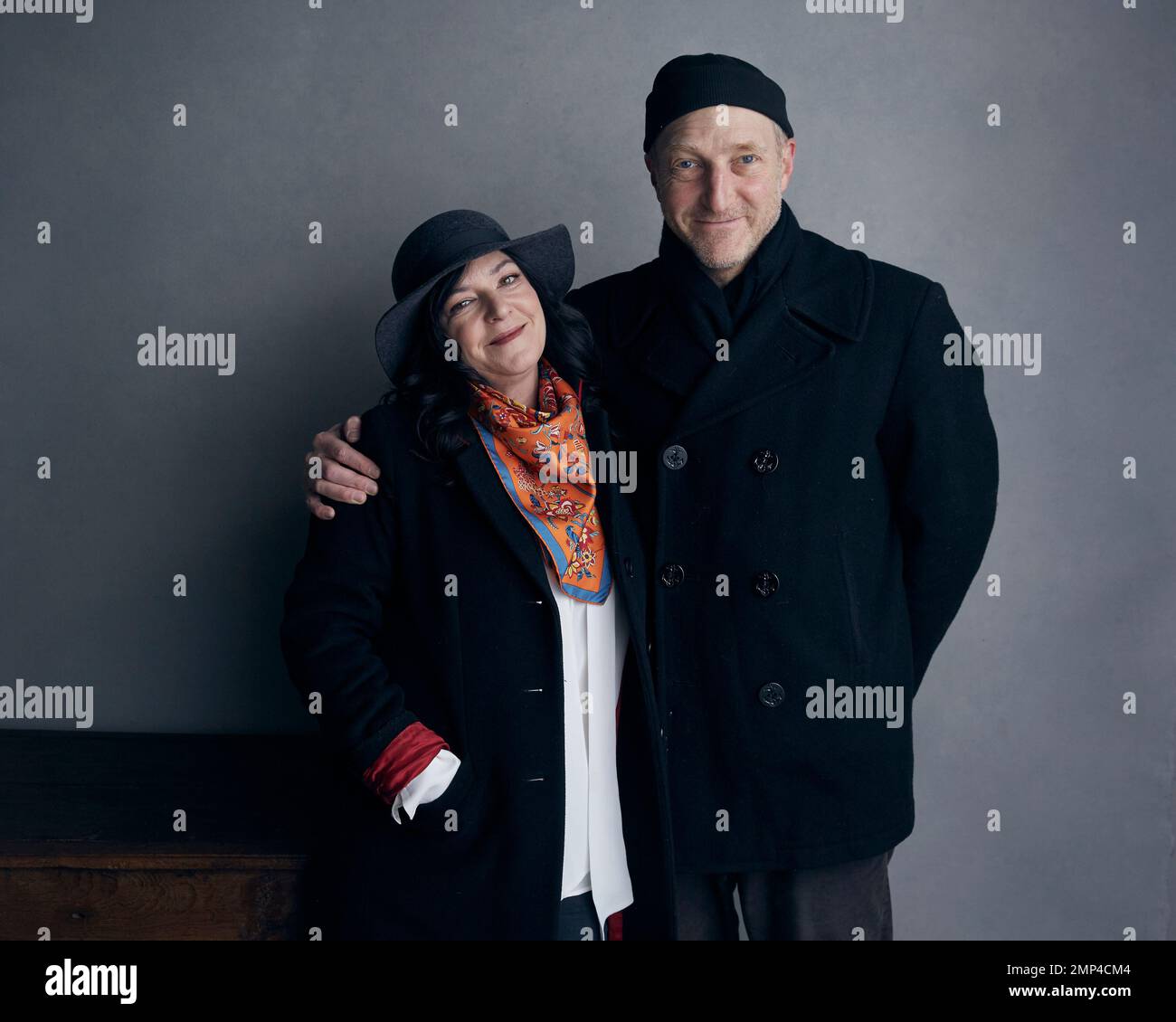 Director Lynne Ramsay, left, and writer Jonathan Ames pose for a portrait to promote the film ...