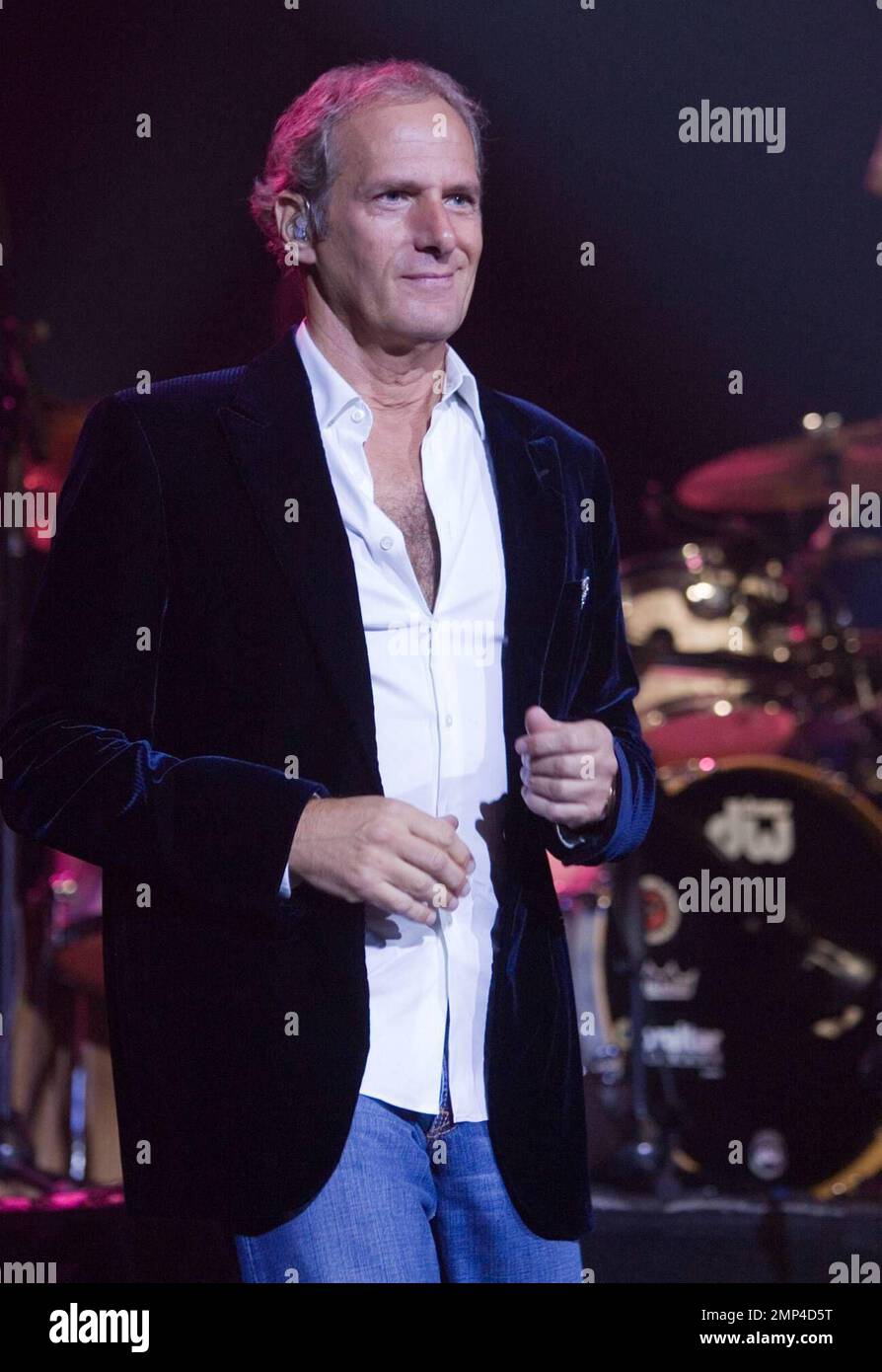 Multi-platinum singer and songwriter Michael Bolton performs live at ...