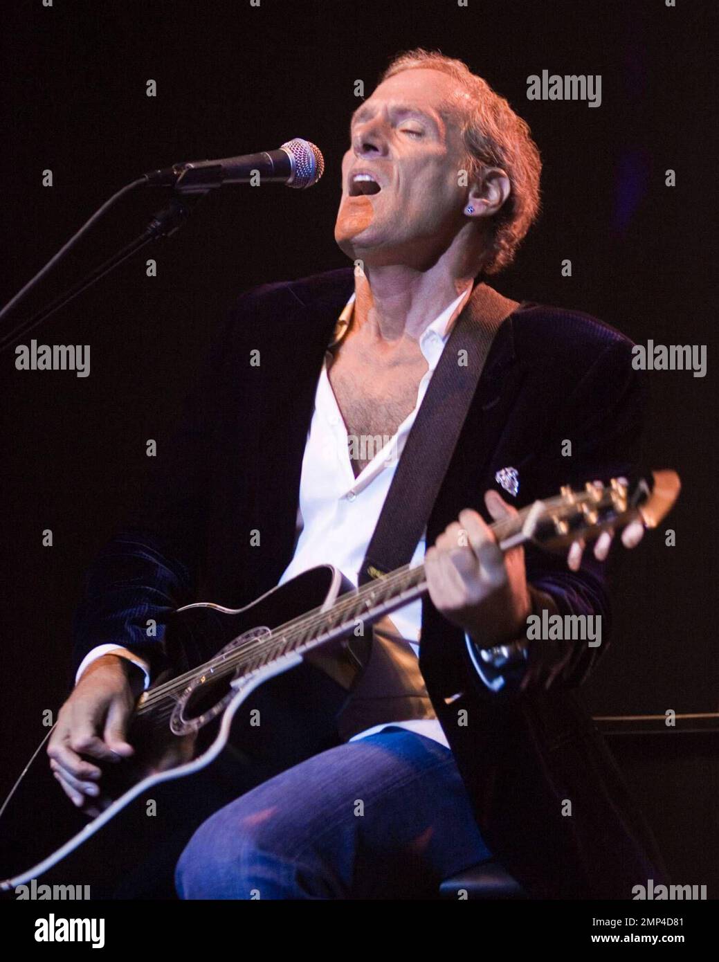 Multi-platinum singer and songwriter Michael Bolton performs live at ...