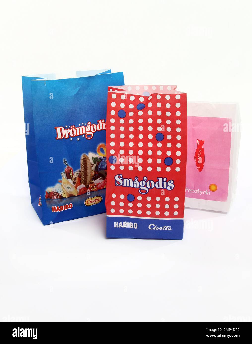 Paper sweet bags Cut Out Stock Images & Pictures - Alamy