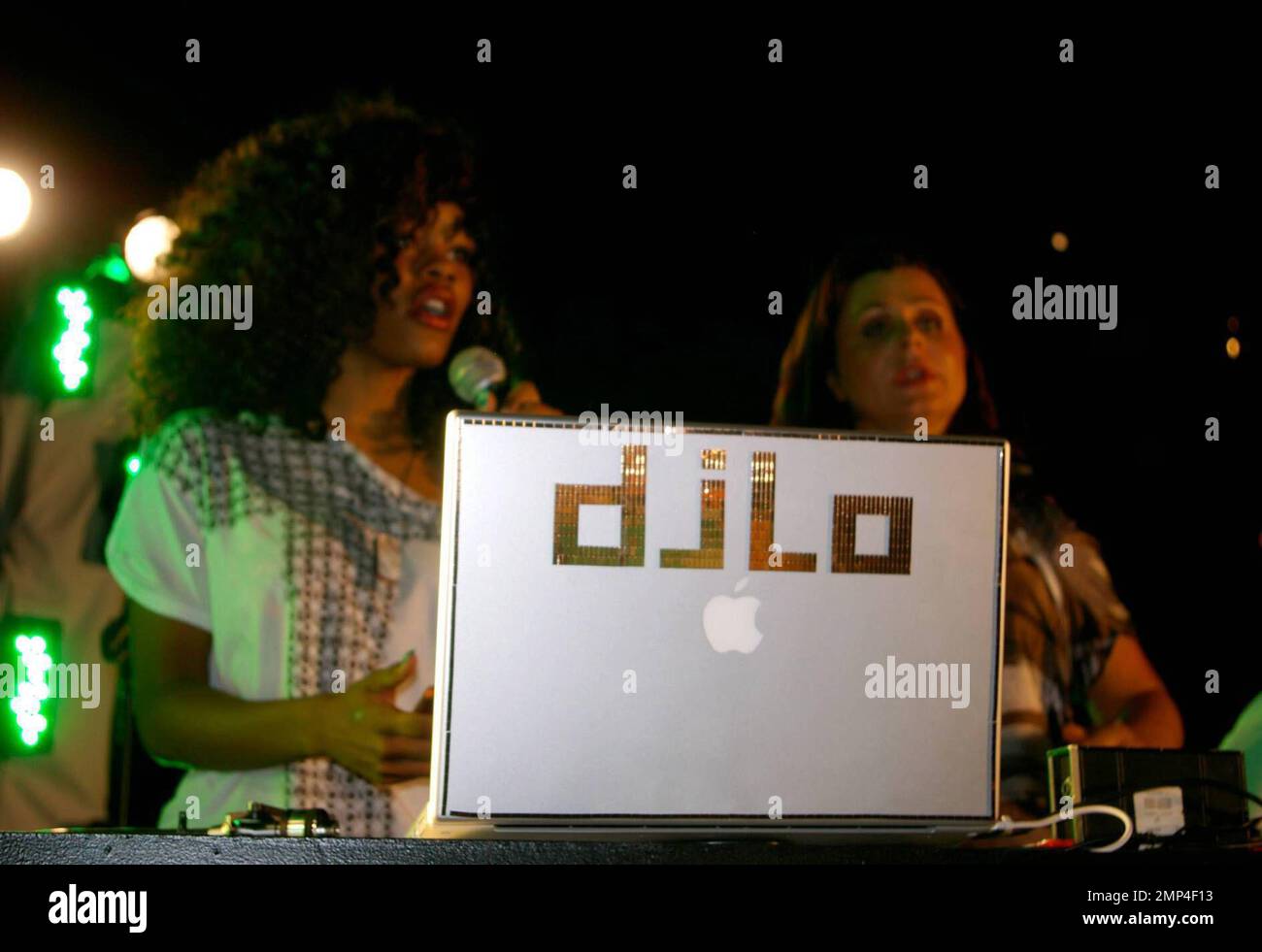 Rapper Teyana Taylor attends the Diesel 2009 collection fashion show ...