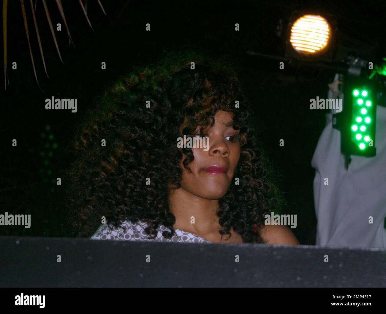 Rapper Teyana Taylor attends the Diesel 2009 collection fashion show ...