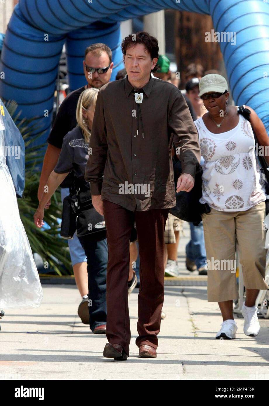 Timothy Hutton was seen in Los Angeles on the set of his new TV series ...