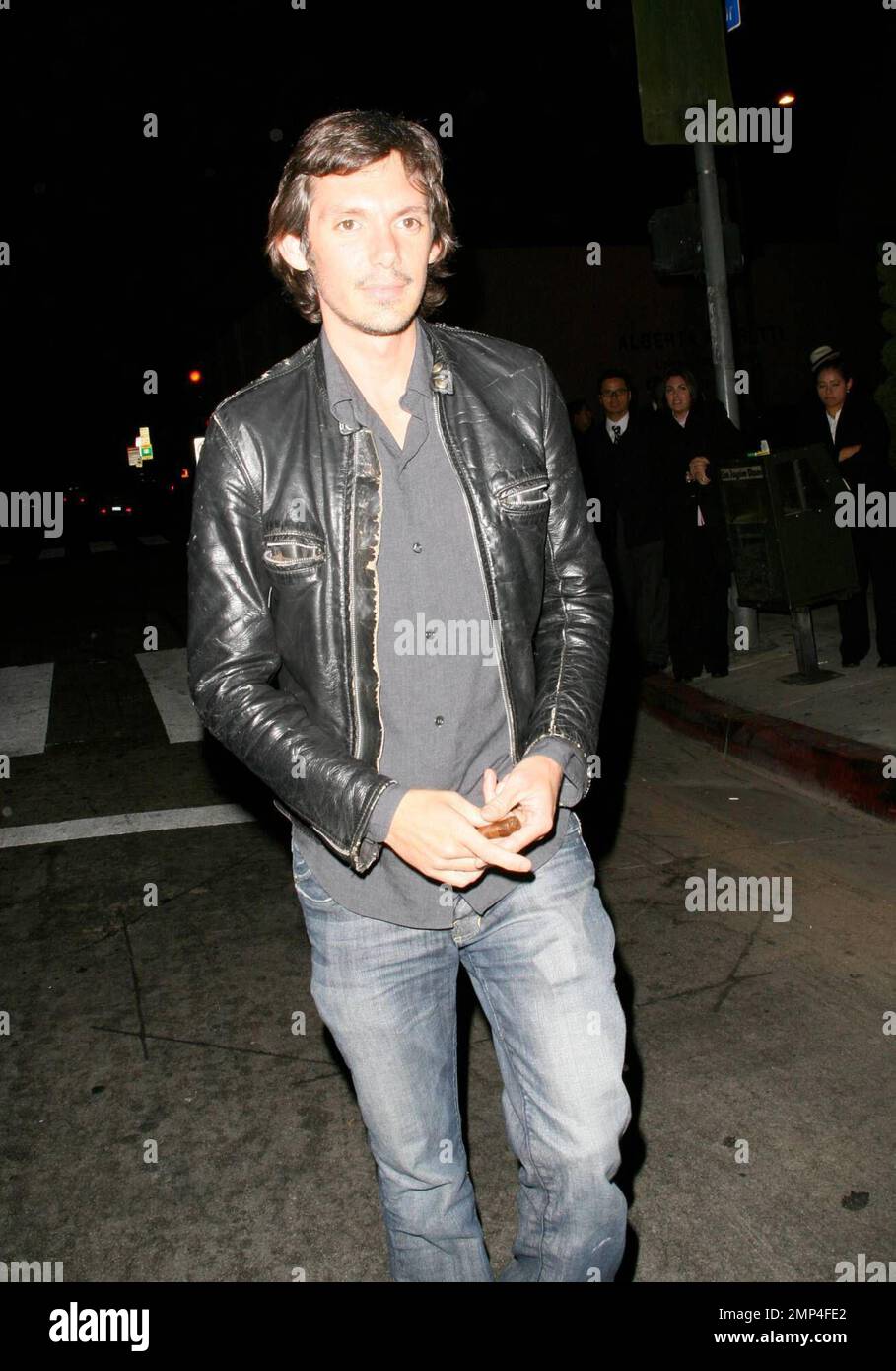 Actor Lukas Haas arrives stag at the nightclub Villa for a Friday night ...