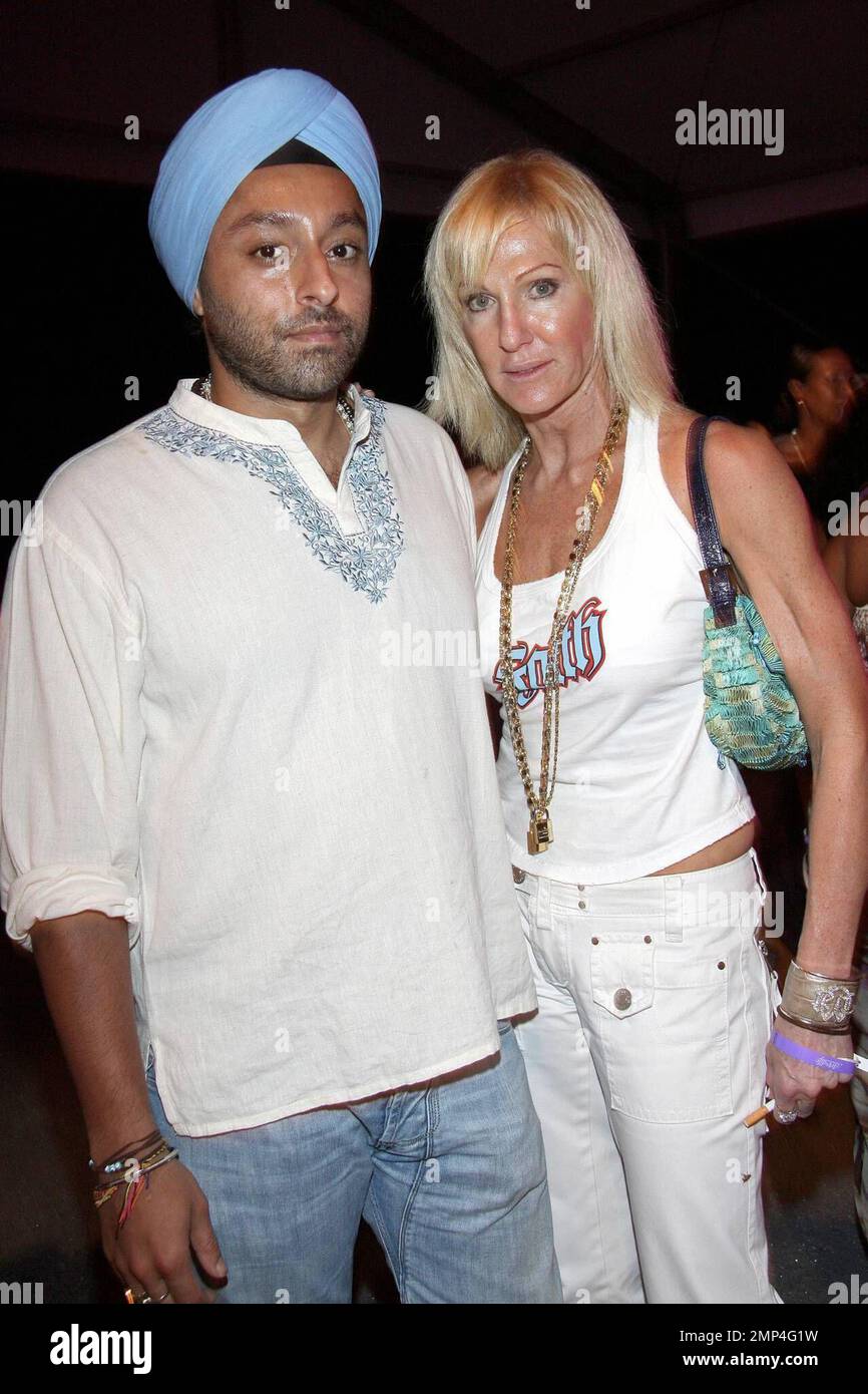 American hotelier Vikram Chatwal and guest at Russell Simmons' 9th ...