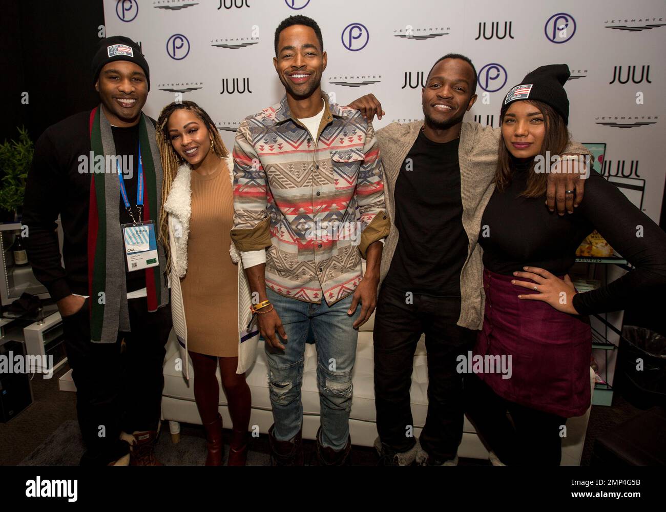 Omari Hardwick, Meagan Good, Jay Ellis, Qasim Basir and Samantha ...