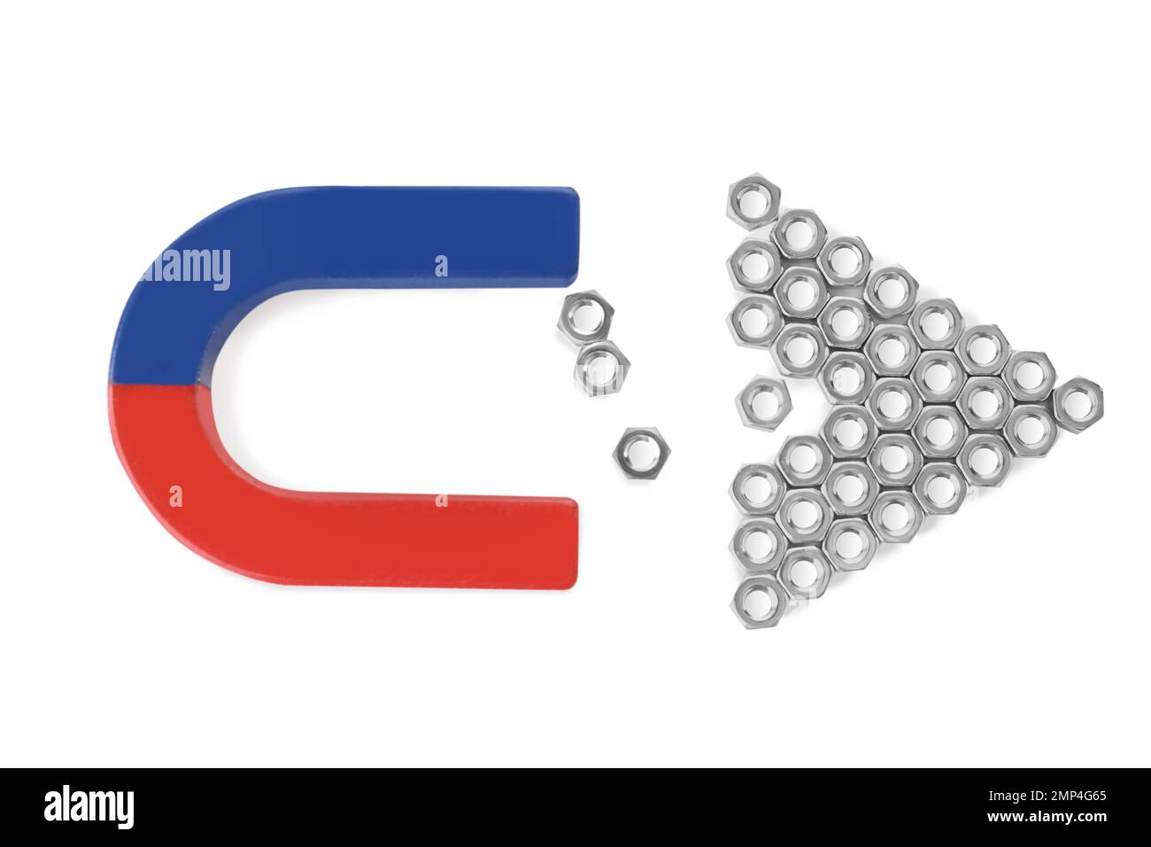 Magnet attracting metal hi-res stock photography and images - Alamy