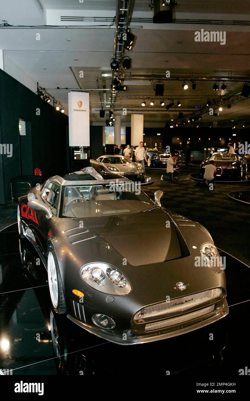 Very expensive Super cars on display at the British International Motor ...