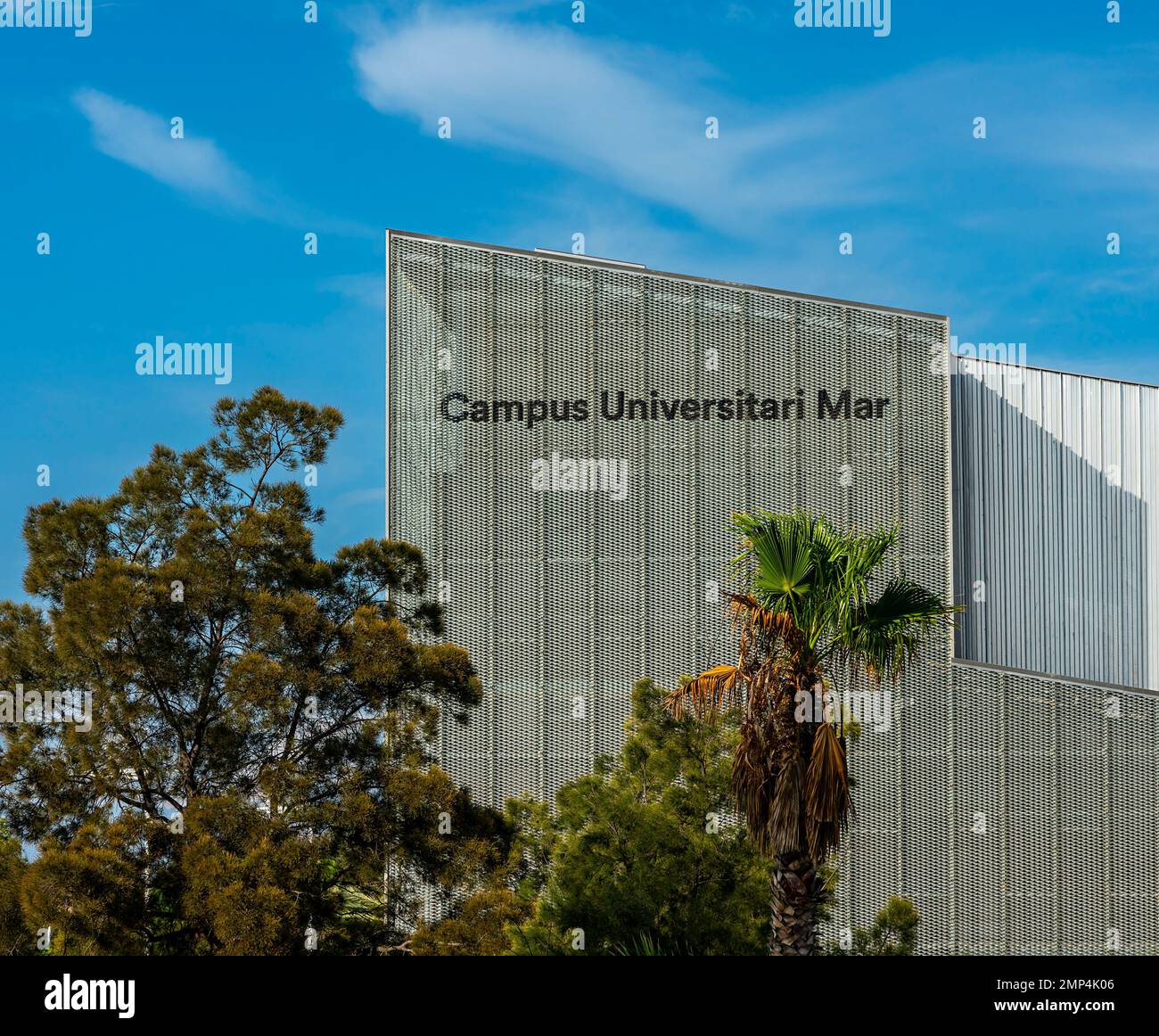 Campus university barcelona catalonia spain hi-res stock photography ...