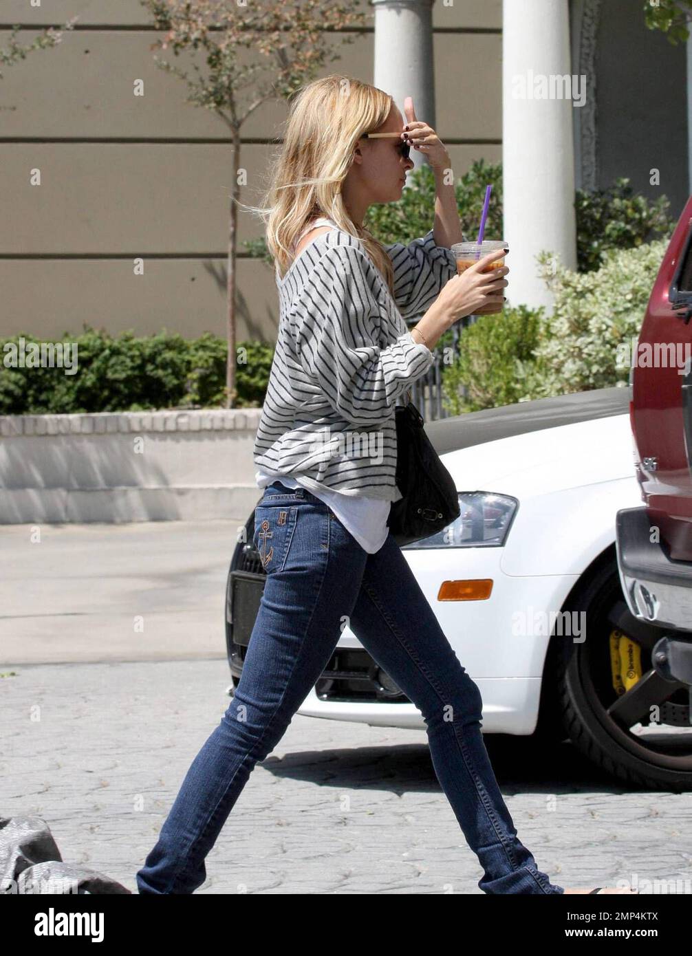 Nicole Richie and daughter Harlow were seen meeting Joel Madden this ...