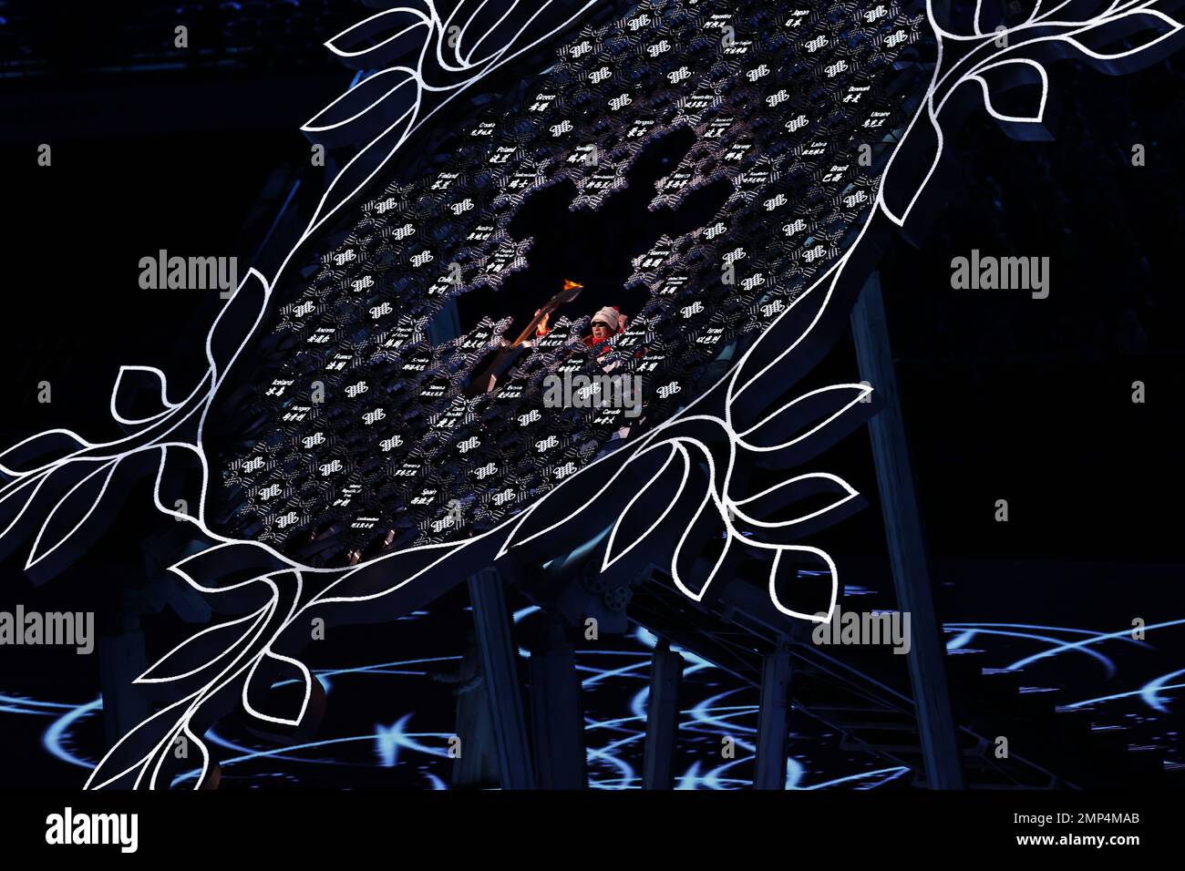 Opening Ceremony - Beijing 2022 Winter Olympics Stock Photo - Alamy