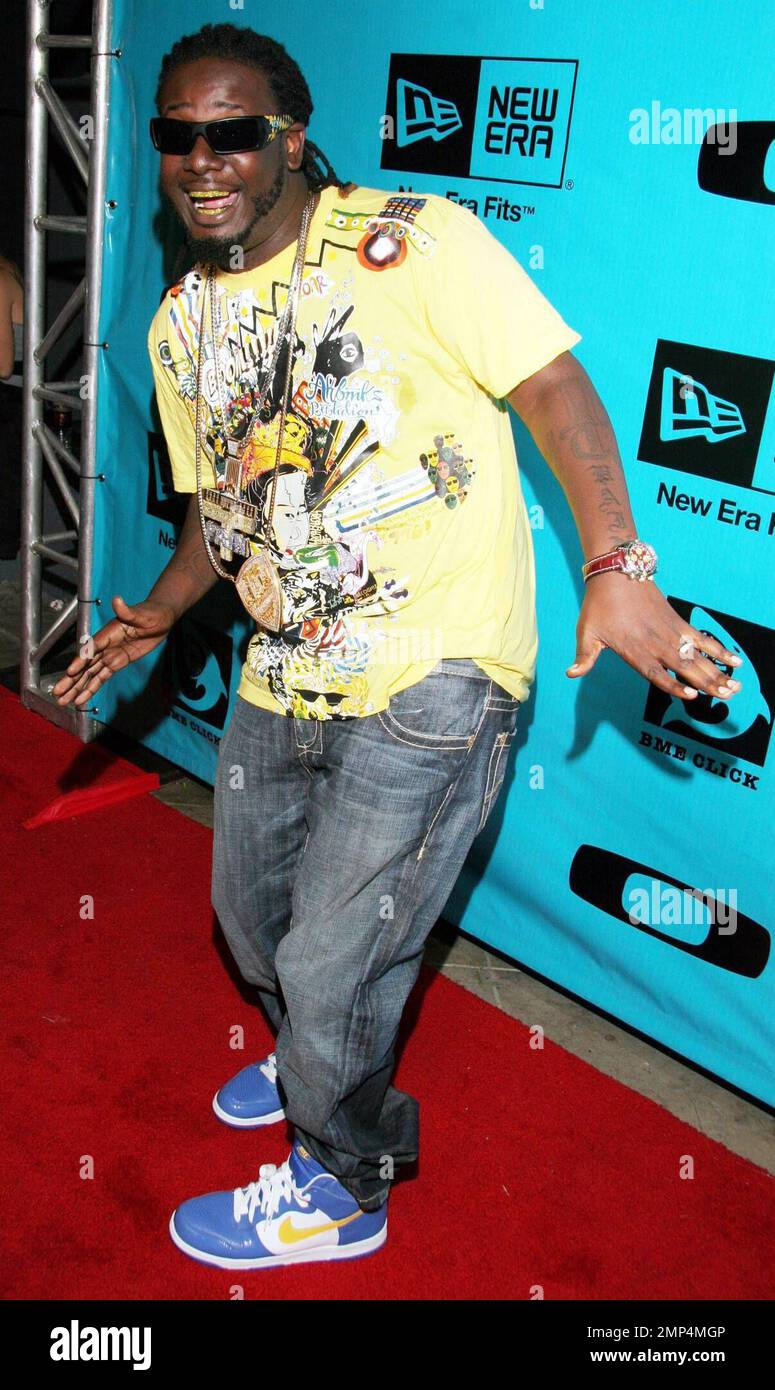 T-Pain arrives for the X-Games XIV Kickoff Party at the Key Club in ...