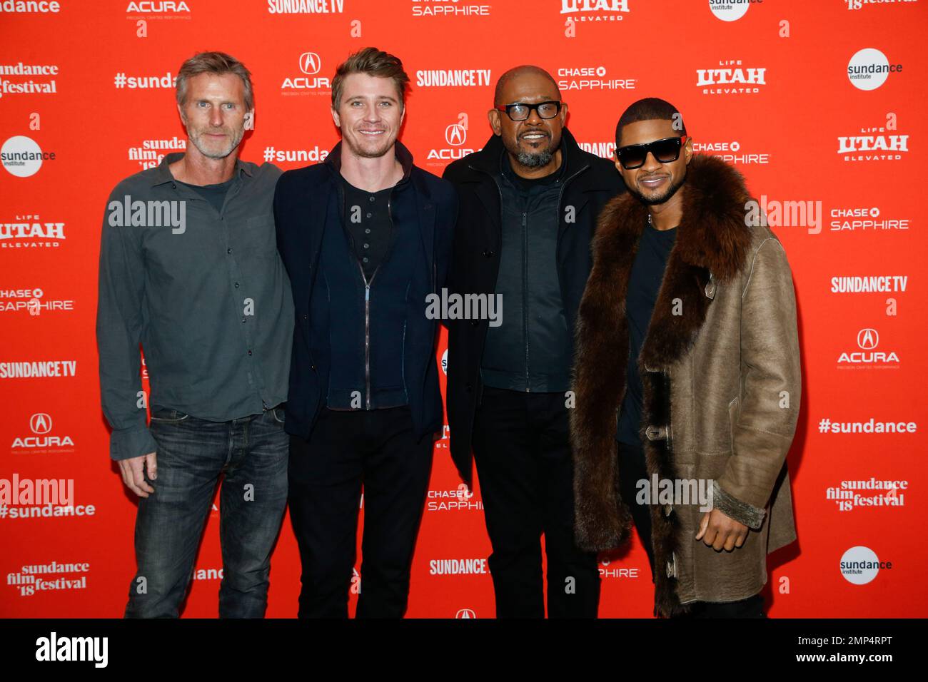 Writer and director Andrew Heckler, from left, actor Garrett Hedlund ...