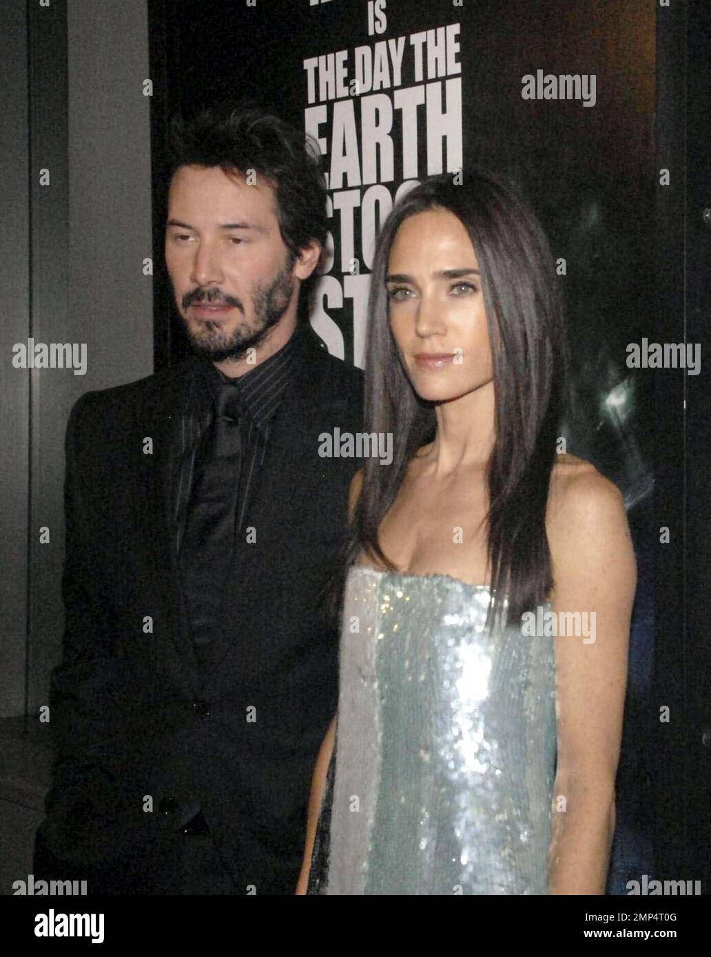 Keanu Reeves and Jennifer Connelly attend the world premiere of "The ...