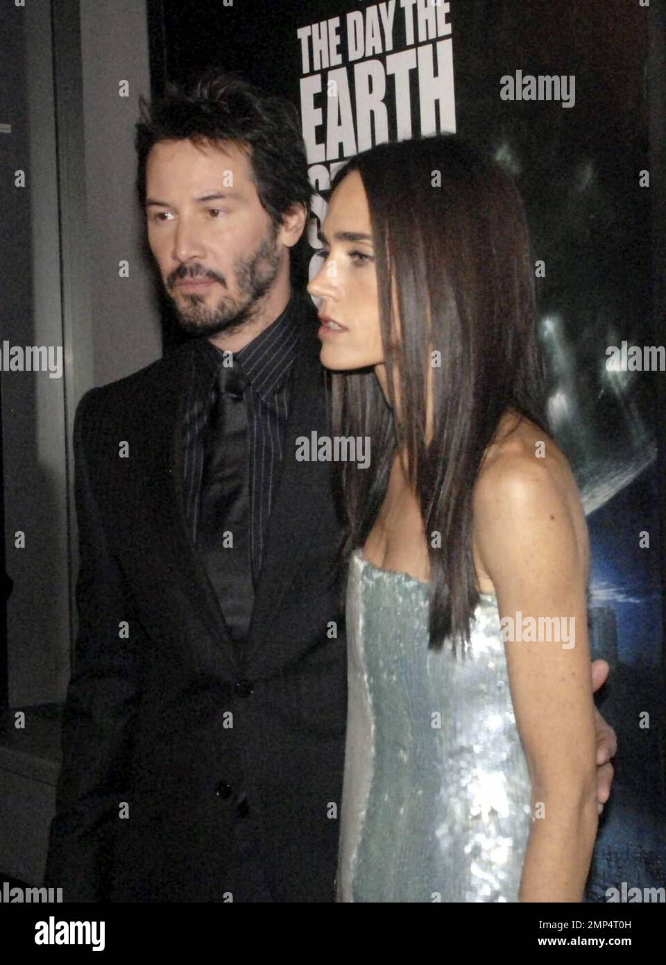 Keanu Reeves and Jennifer Connelly attend the world premiere of "The ...