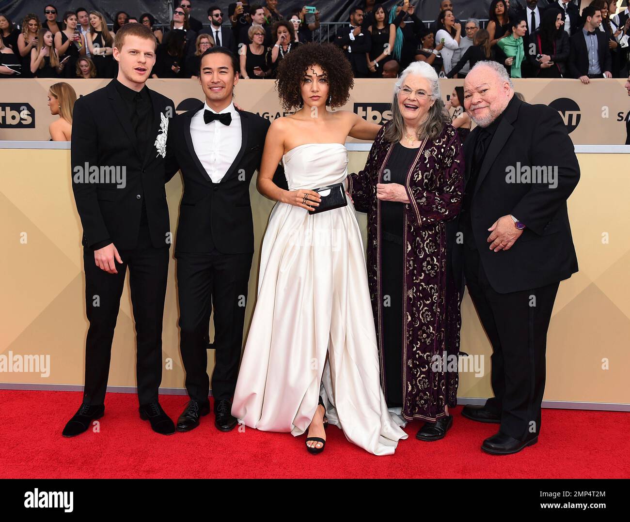 Lucas Hedges, and from left, Jordan Rodrigues, Marielle Scott, Lois ...