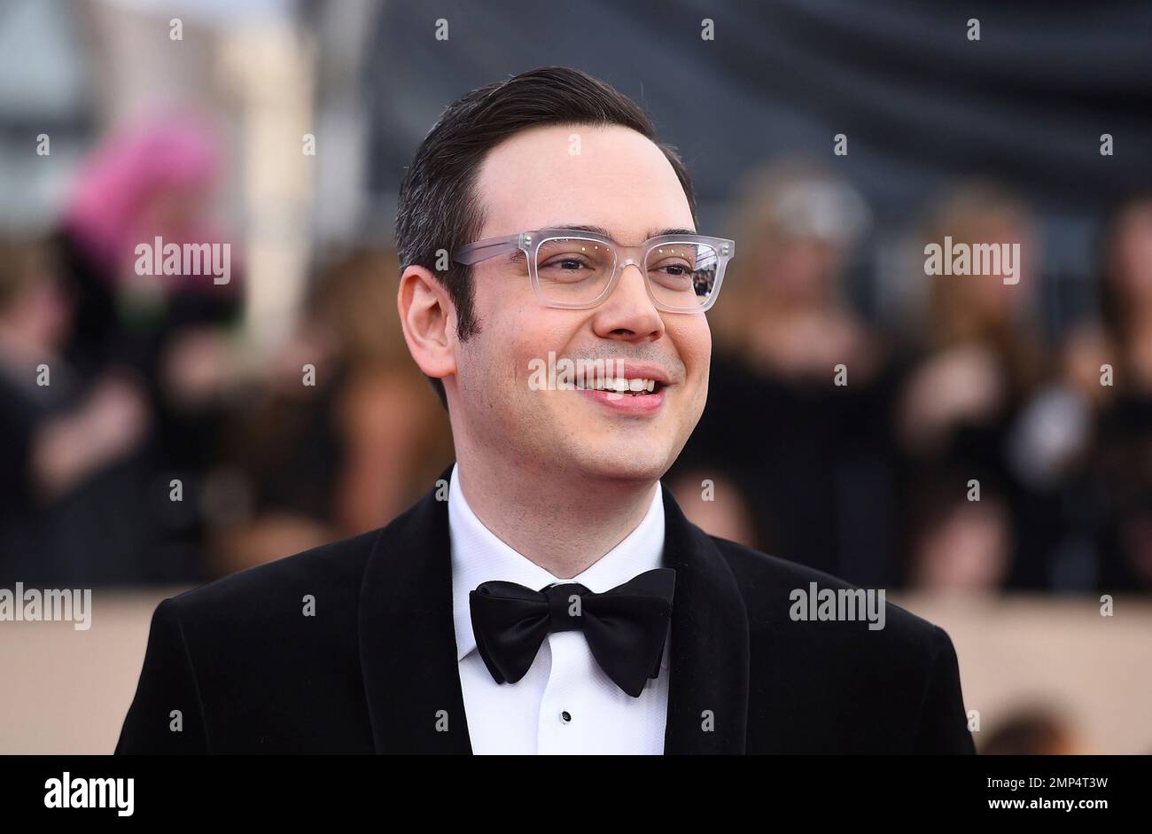Nelson Franklin arrives at the 24th annual Screen Actors Guild Awards ...