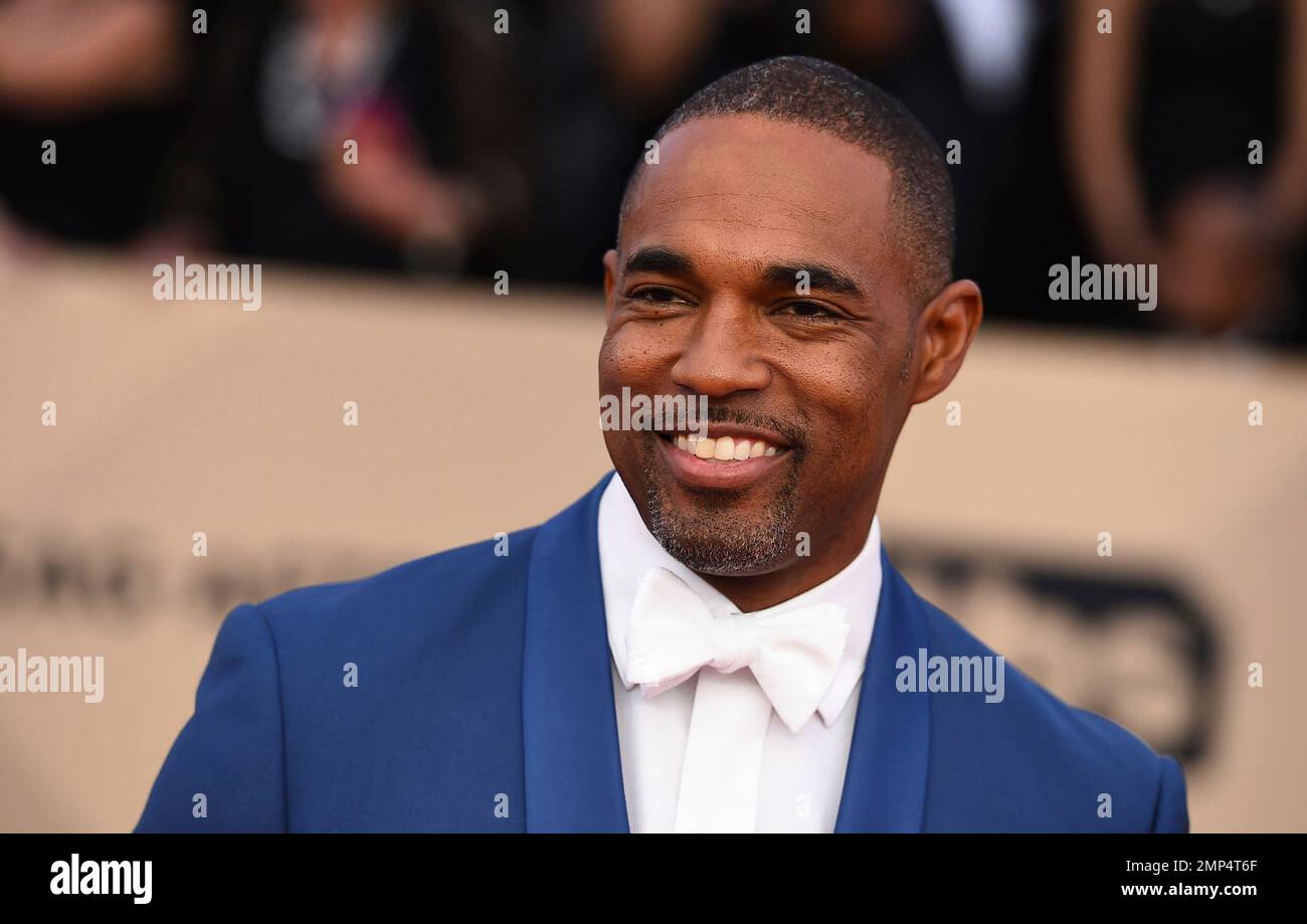 Jason George arrives at the 24th annual Screen Actors Guild Awards at ...
