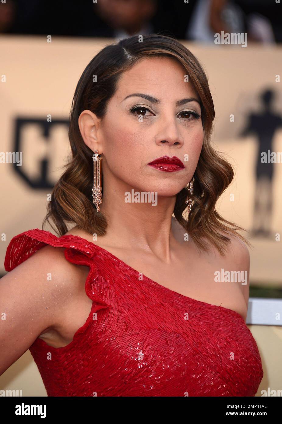 Elizabeth Rodriguez arrives at the 24th annual Screen Actors Guild ...