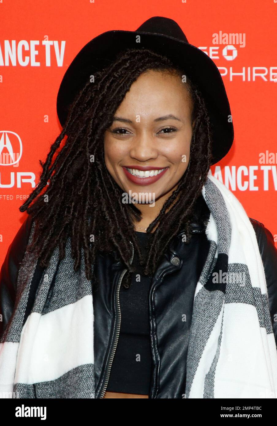 Actress Tia Hendricks poses at the premiere of "Burden" during the 2018 ...