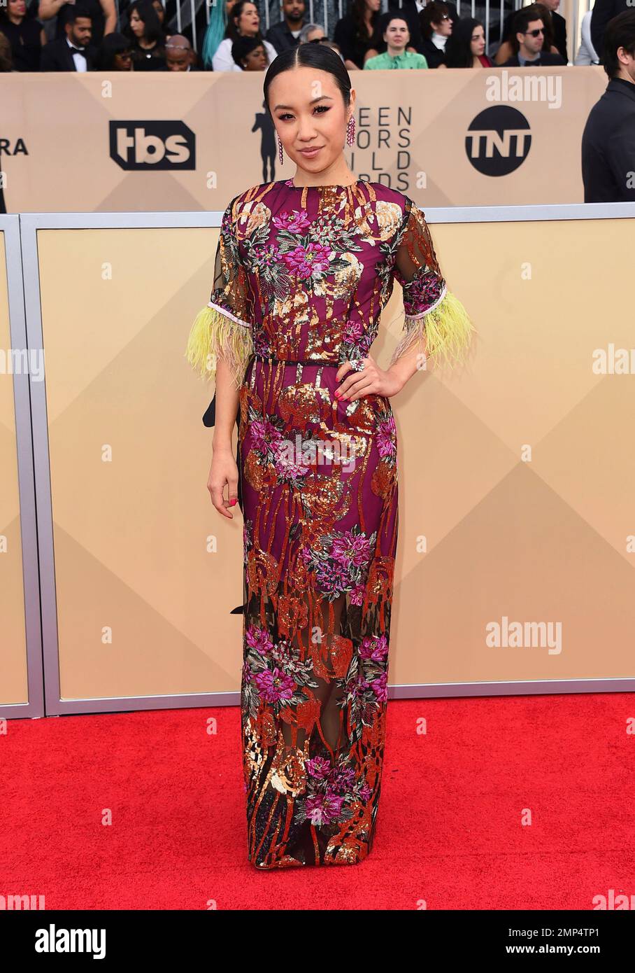 Ellen Wong arrives at the 24th annual Screen Actors Guild Awards at the ...