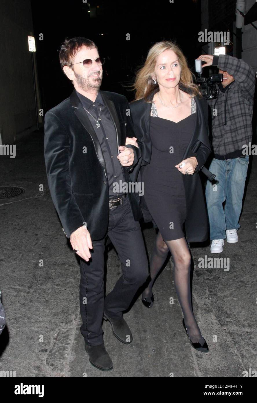 Beatle Ringo Starr and wife Barbara Bach attend rocker Joe Walsh's ...