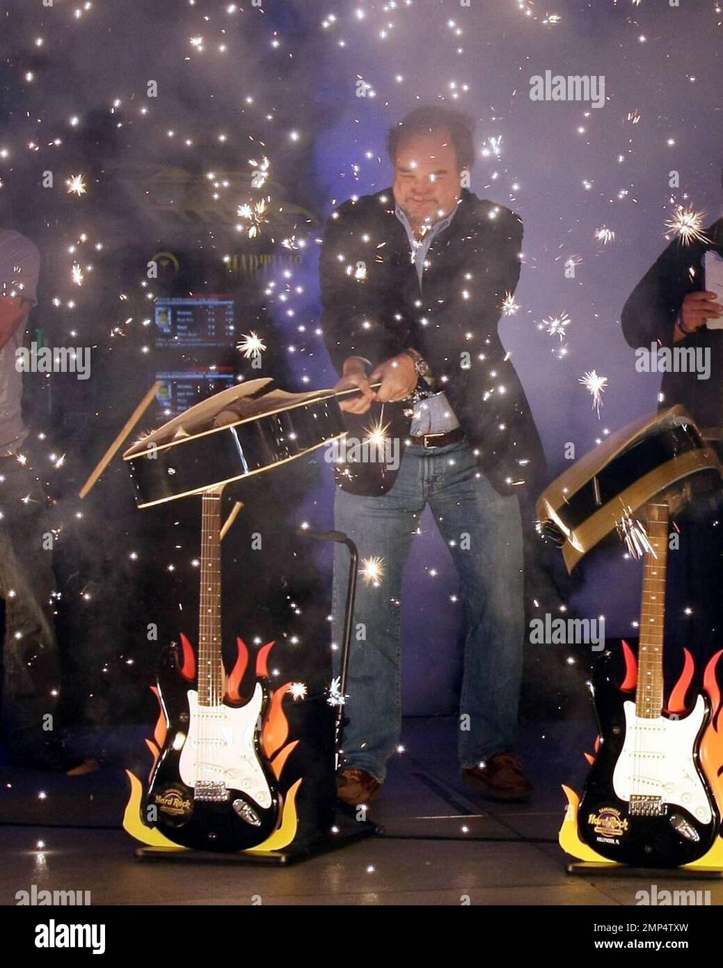 Jim Belushi performs live with his band the Sacred Hearts at Hard Rock ...