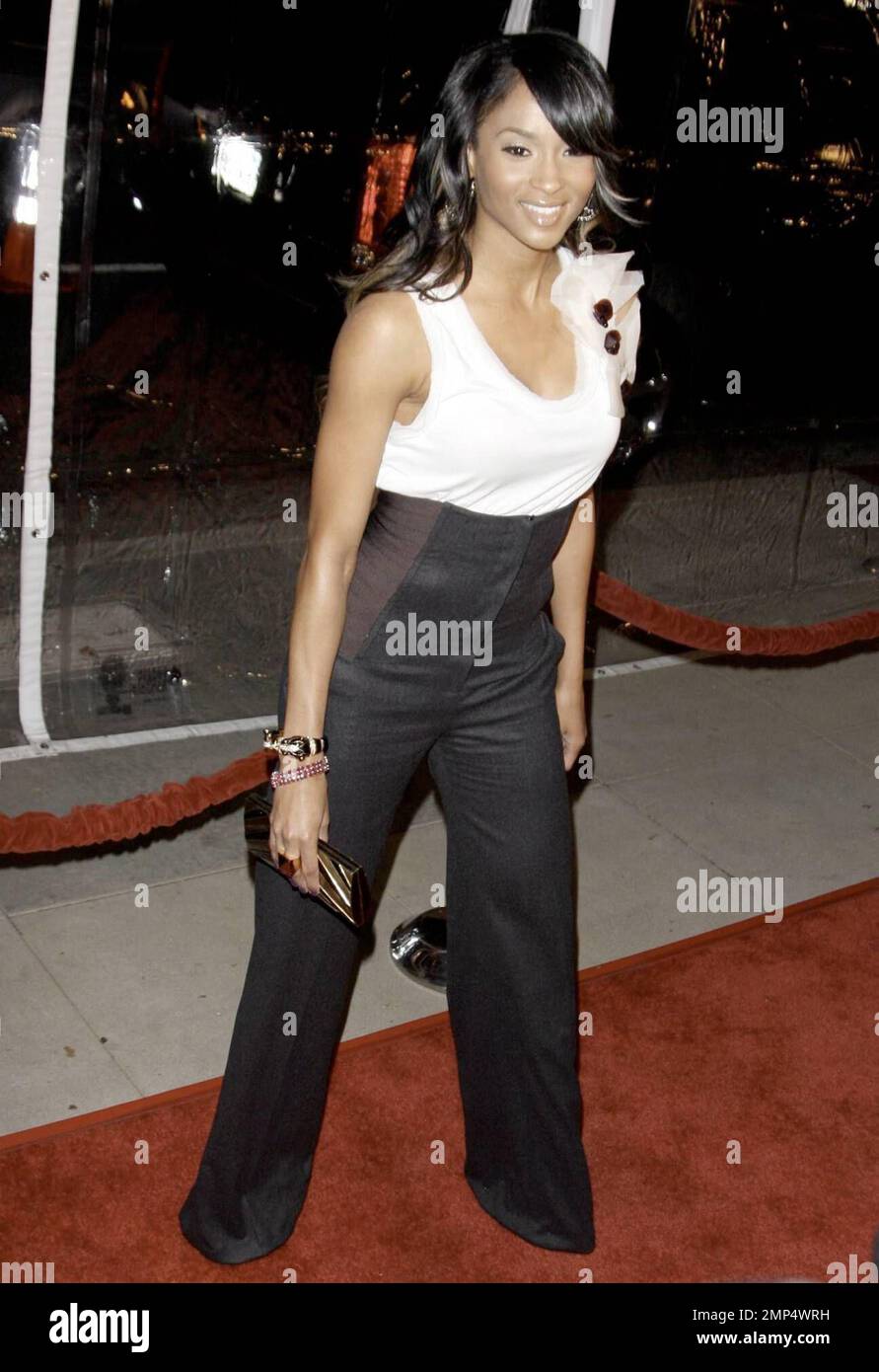 Ciara attends the premiere of "The Wrestler" held at the Academy of ...