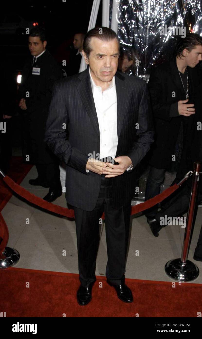 Chazz Palminteri attends the premiere of "The Wrestler" held at the ...