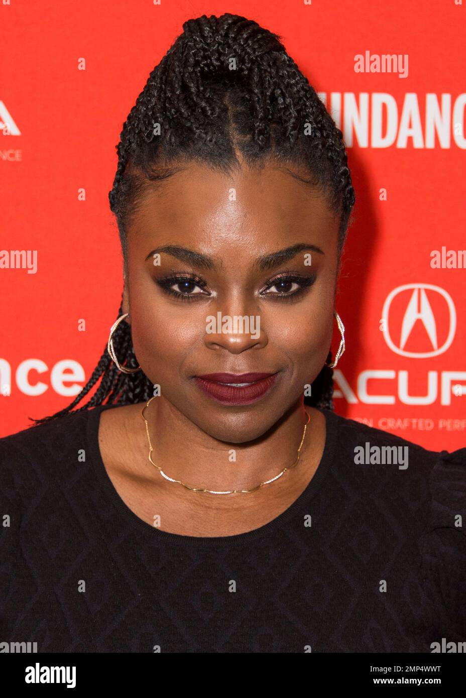 Actress Stacey Sargeant poses during the premiere of "Come Sunday" at ...