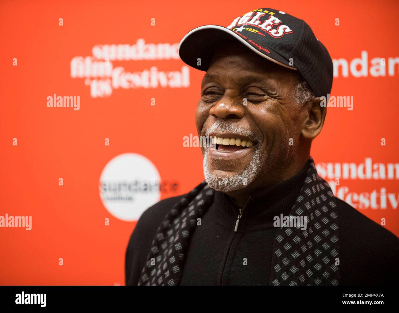 Actor Danny Glover poses during the premiere of "Come Sunday" at the ...