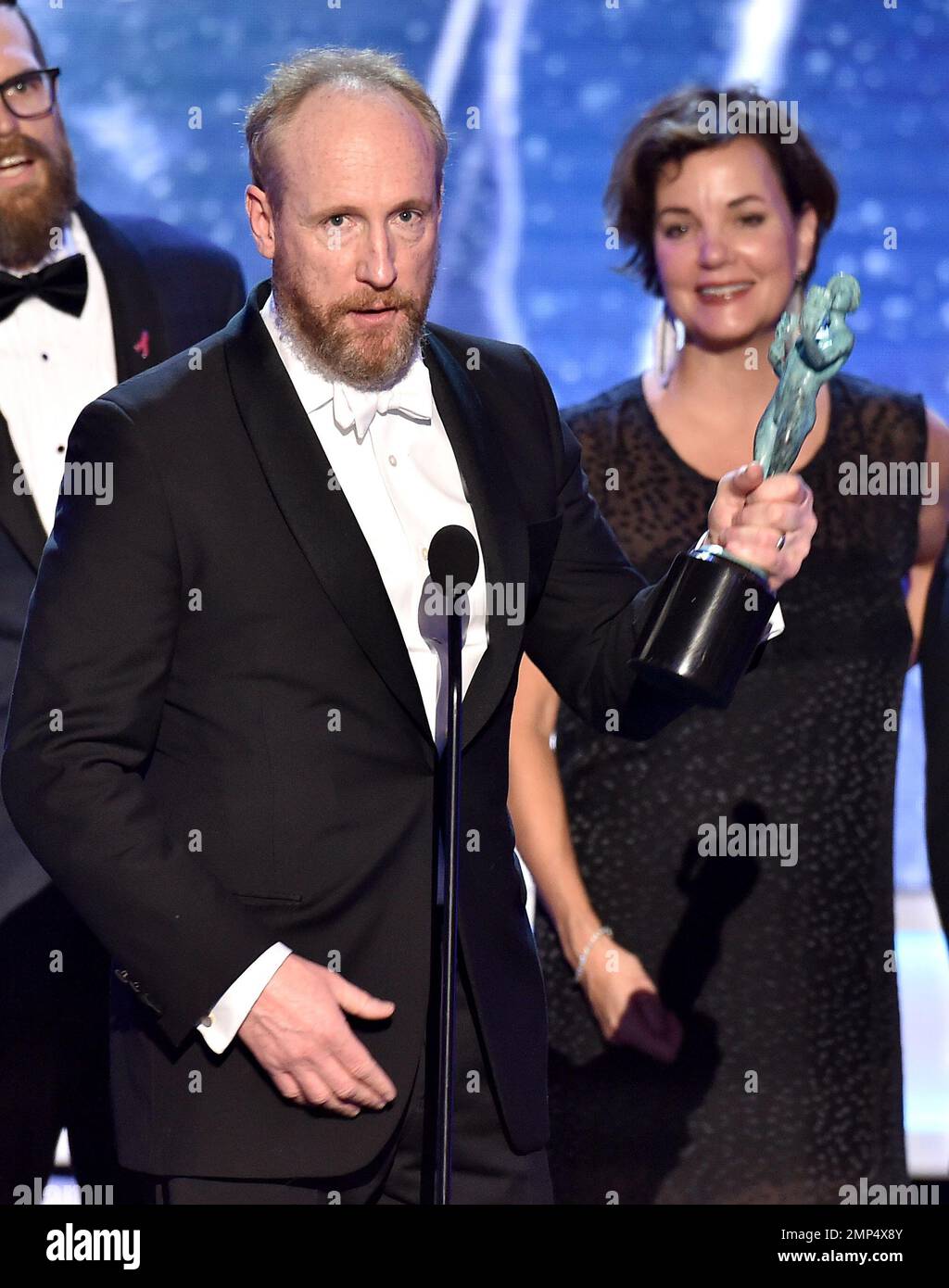 Matt Walsh accepts the award for outstanding ensemble in a comedy ...