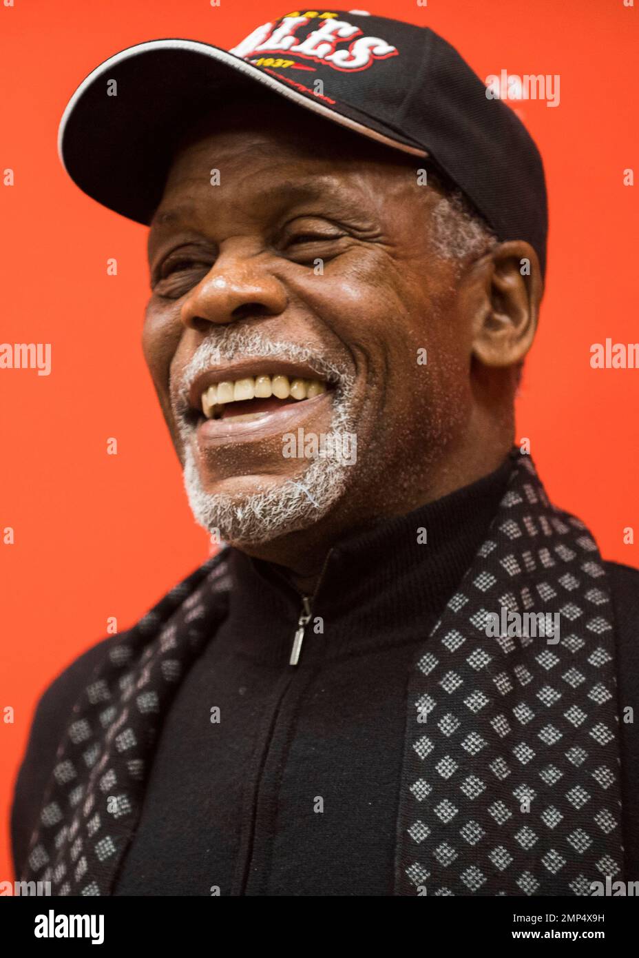 Actor Danny Glover poses during the premiere of "Come Sunday" at the ...