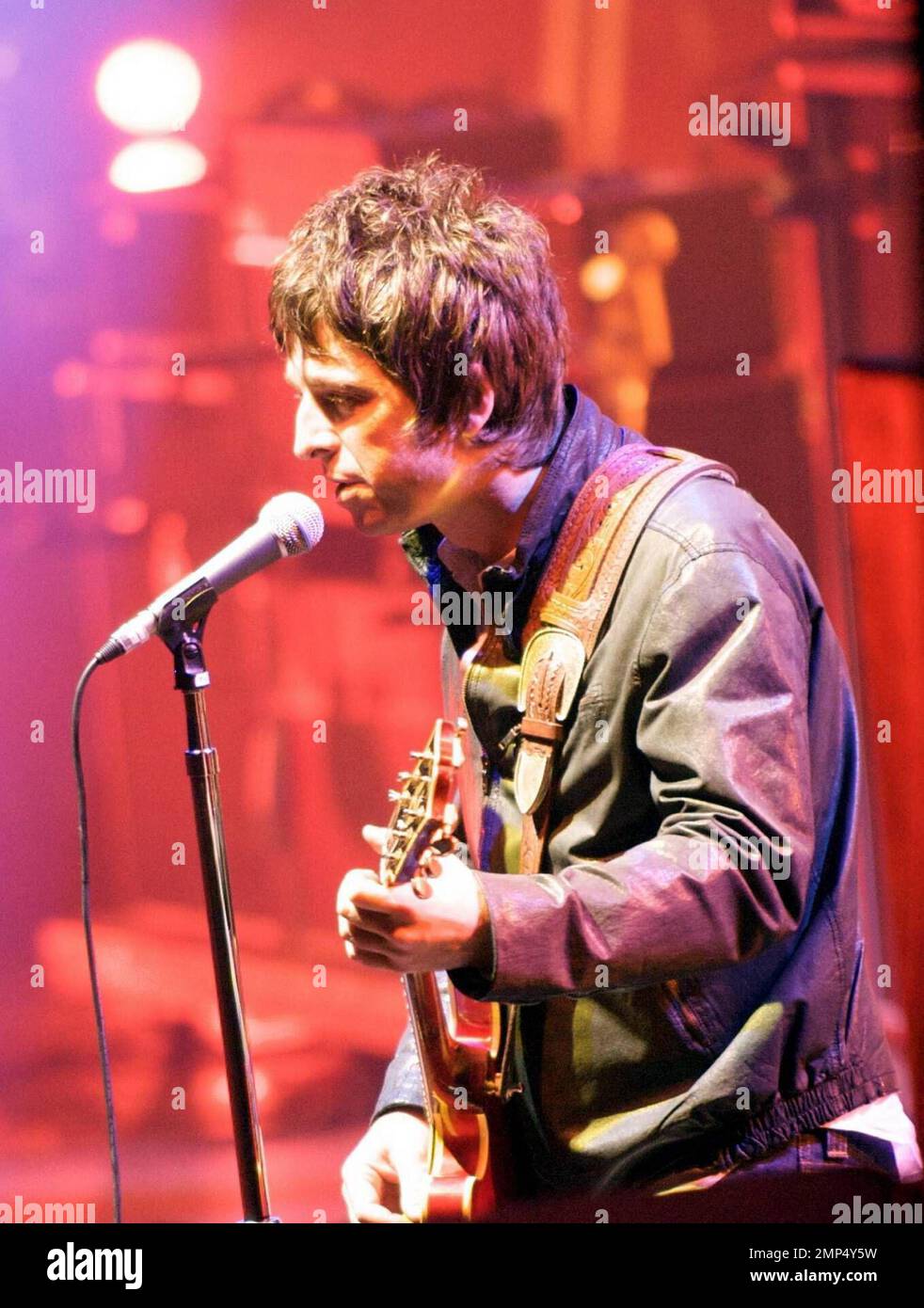 Oasis performs live to a sold-out crowd at Madison Square Garden in New ...