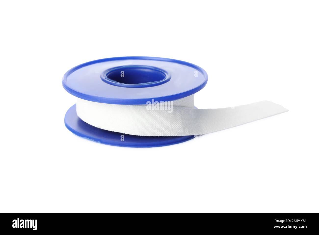 Medical sticking plaster roll isolated on white Stock Photo - Alamy