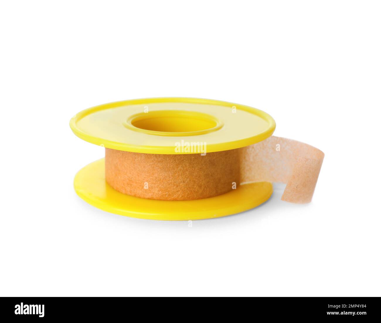 Medical sticking plaster roll isolated on white Stock Photo - Alamy