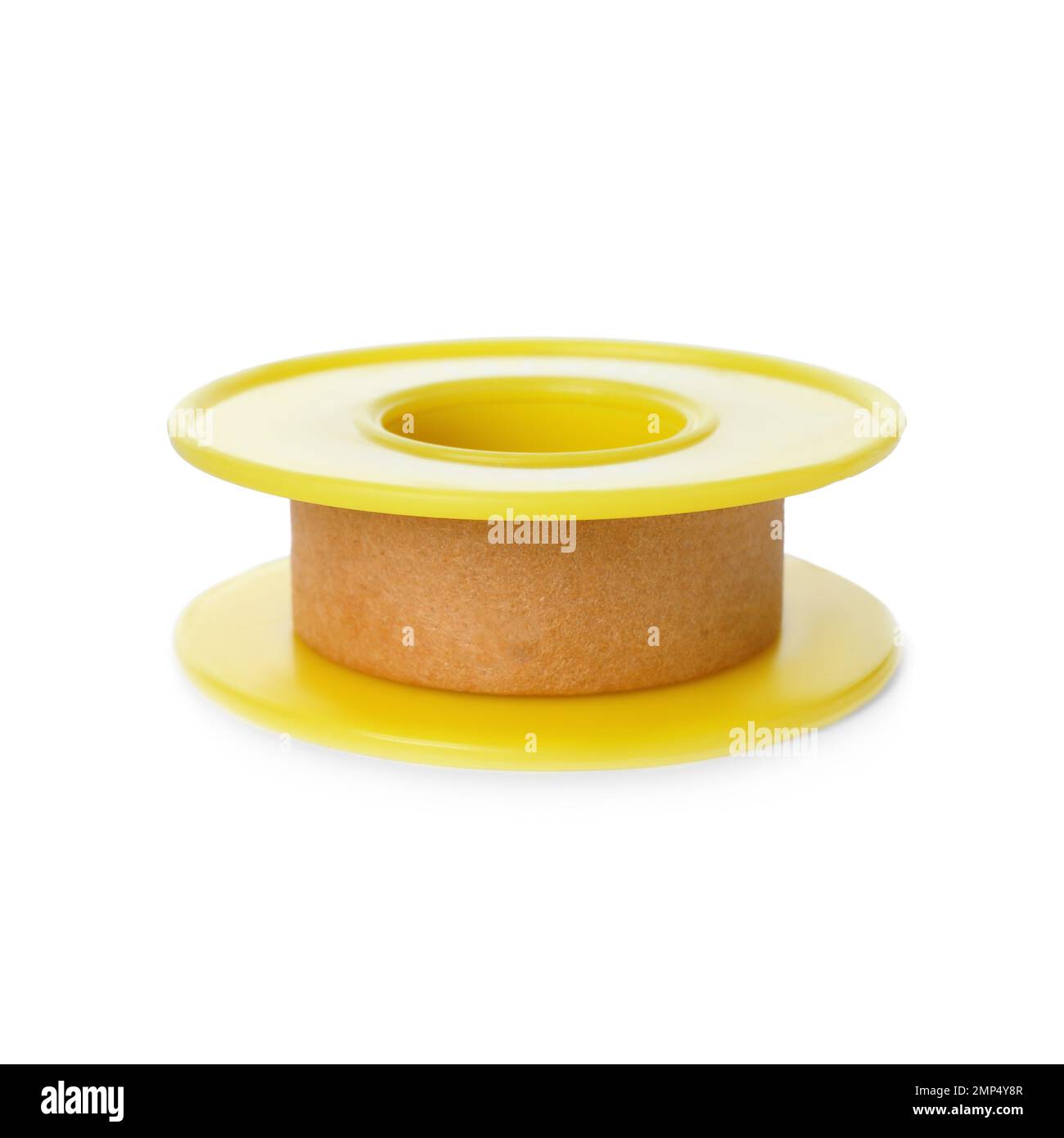 Medical sticking plaster roll isolated on white Stock Photo - Alamy