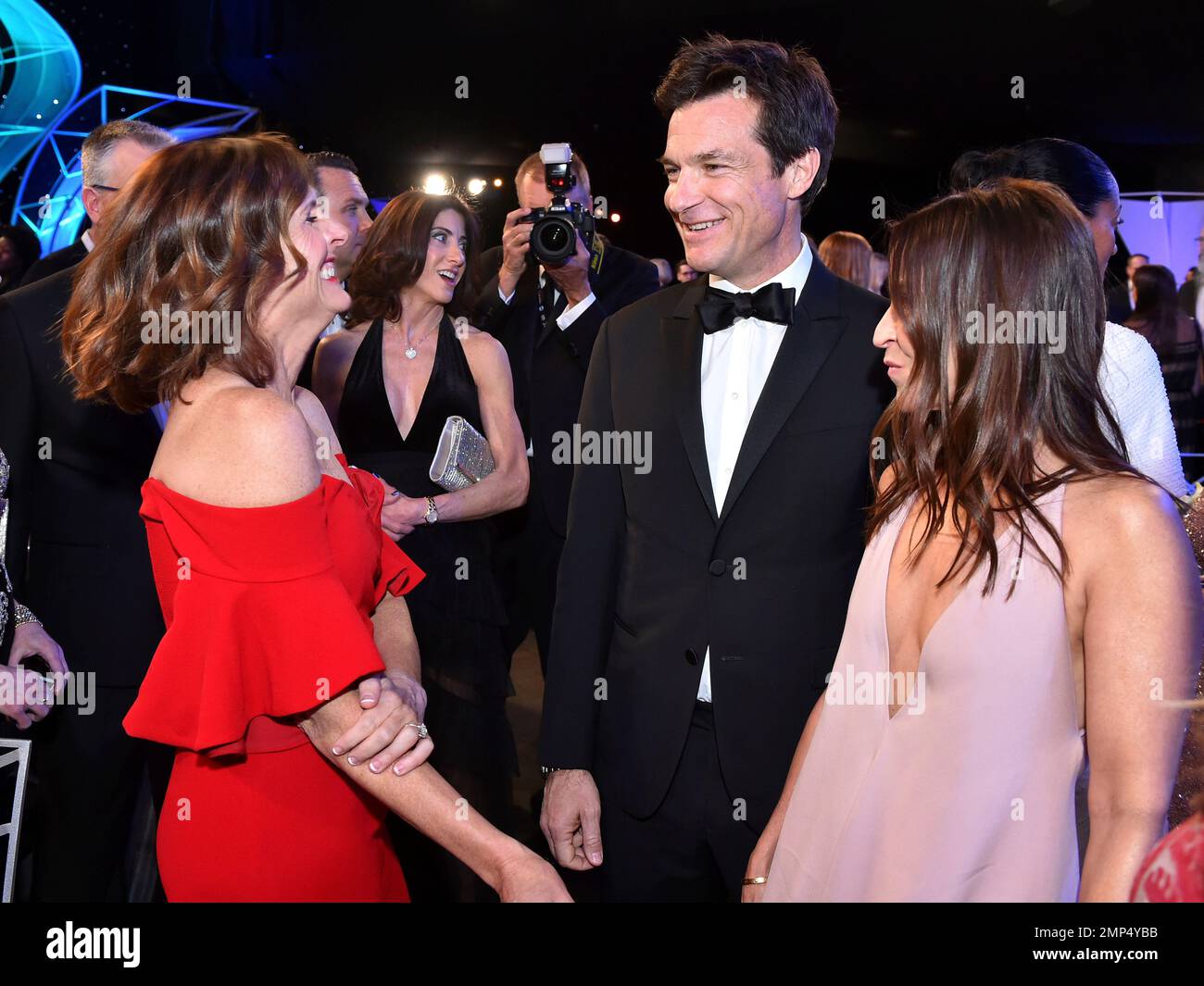 Molly Shannon, from left, Jason Bateman and Amanda Anka attend the 24th ...