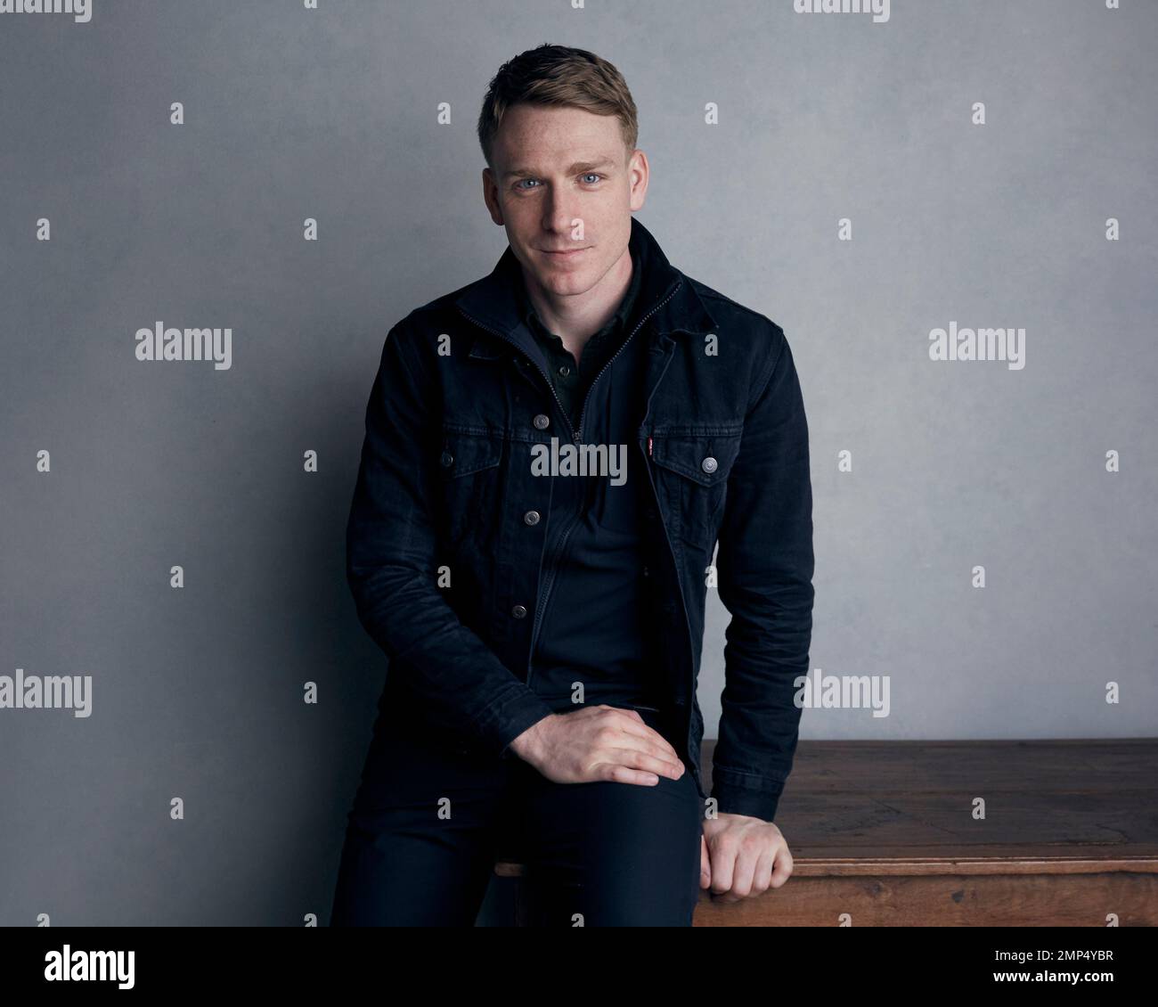 Edwin Thomas poses for a portrait to promote the film, "The Happy Prince", at the Music Lodge ...