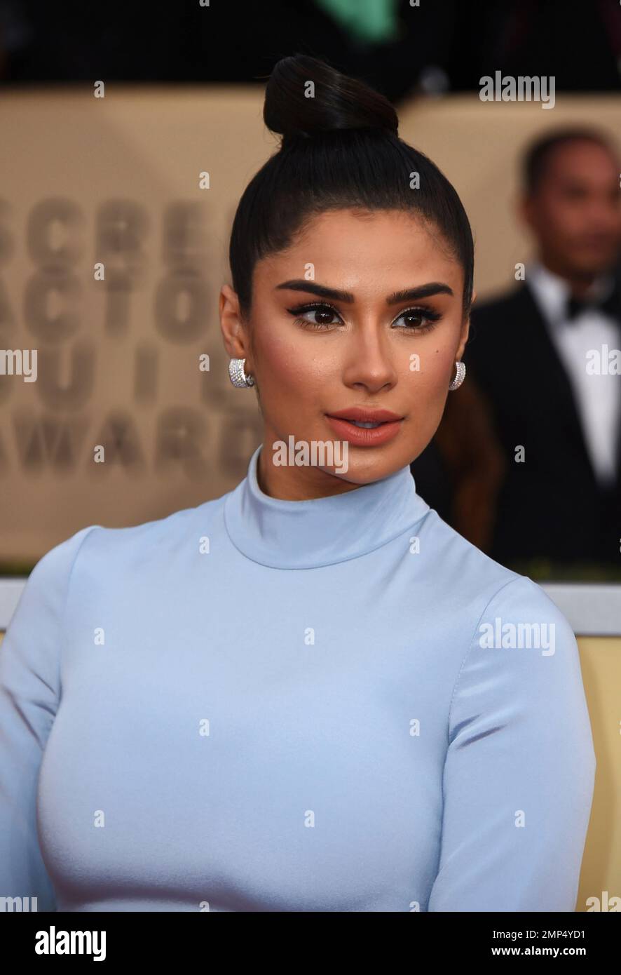 Diane Guerrero arrives at the 24th annual Screen Actors Guild Awards at ...
