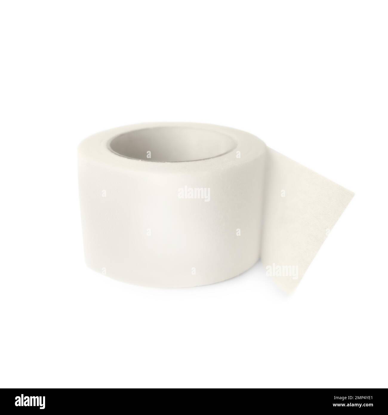 Medical sticking plaster roll isolated on white Stock Photo - Alamy