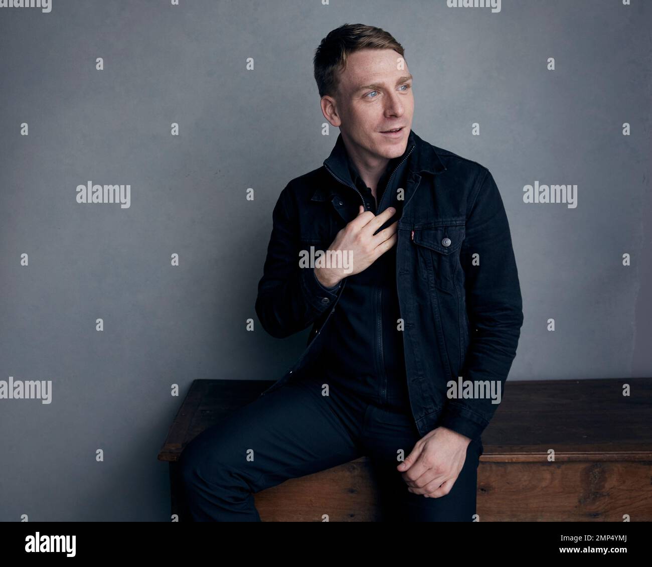 Edwin Thomas poses for a portrait to promote the film, "The Happy ...
