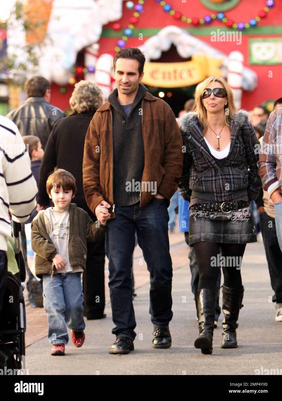 Exclusive!! Actor Nestor Carbonell and his family visited The Grove for ...