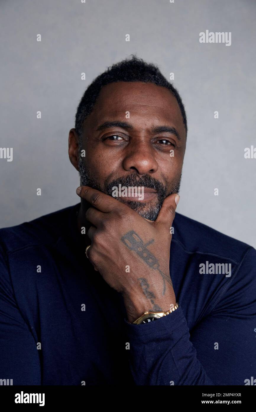 Director Idris Elba poses for a portrait to promote the film "Yardie ...