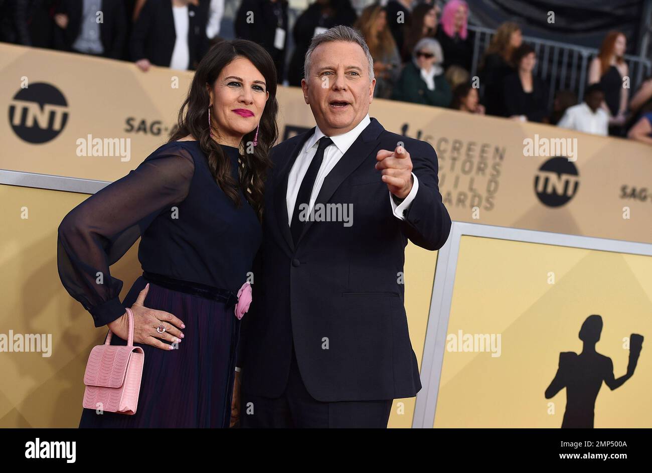 Paula Ravets, left, and Paul Reiser arrive at the 24th annual Screen ...
