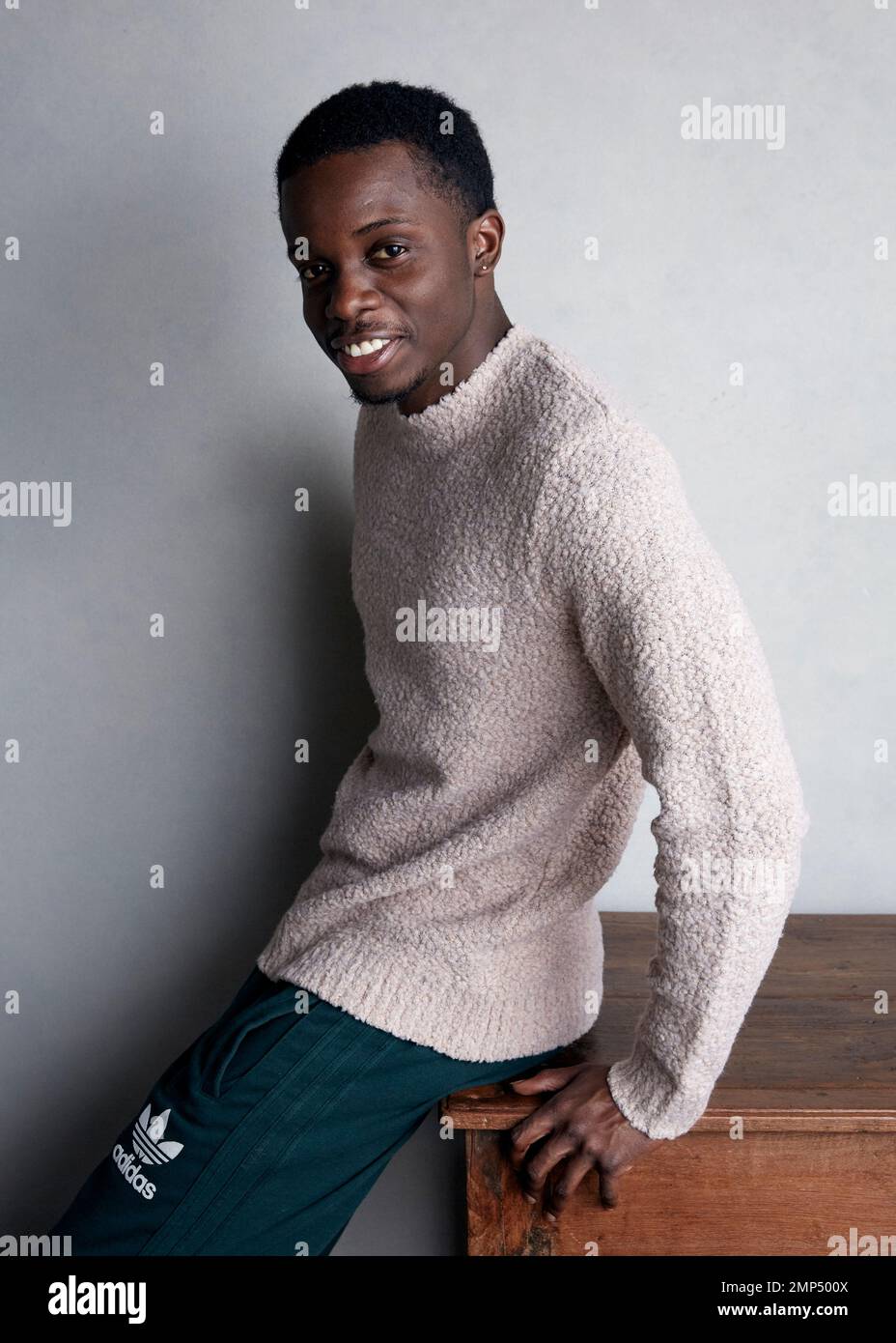 Riaze Foster poses for a portrait to promote the film "Yardie" at the ...