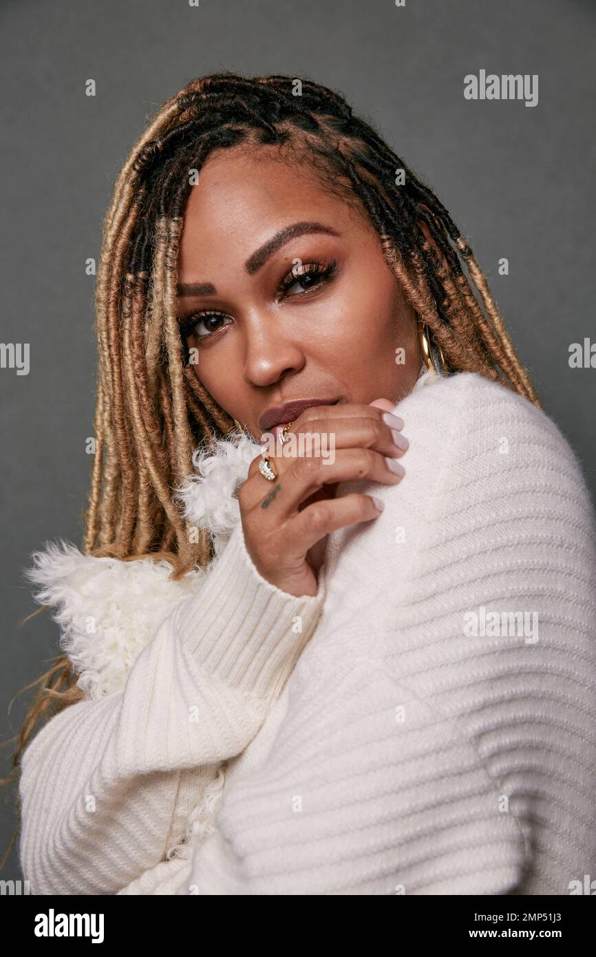 Meagan Good poses for a portrait to promote the film, "A Boy. A Girl. A ...