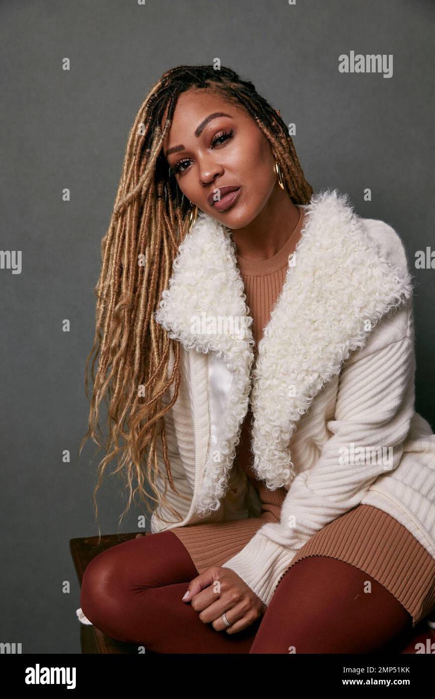 Meagan Good poses for a portrait to promote the film, "A Boy. A Girl. A ...