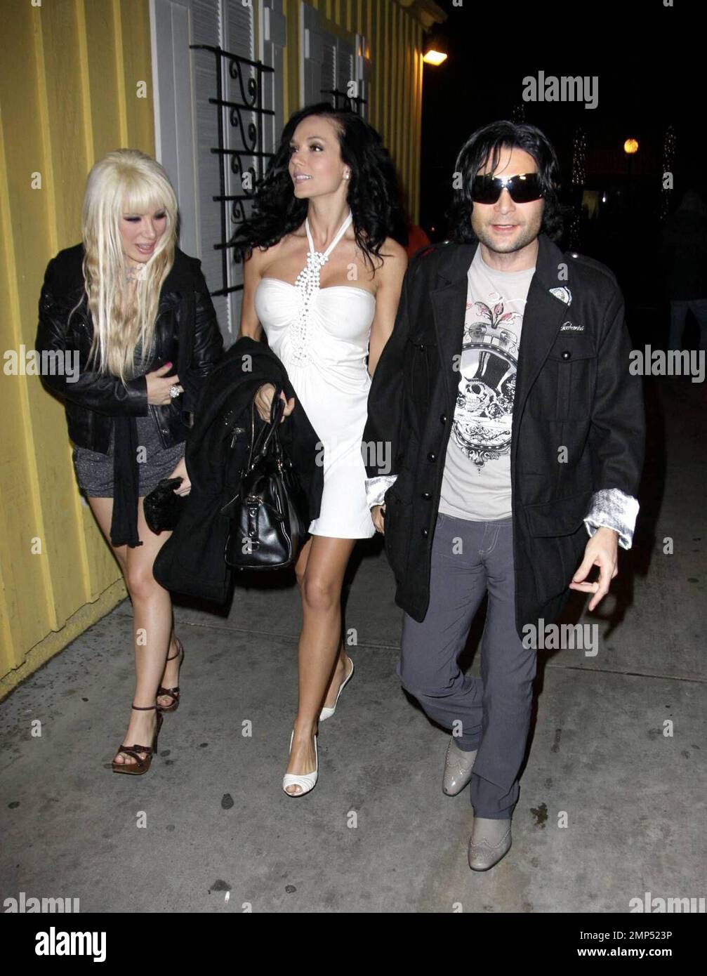 Corey Feldman, his wife Susie and a friend head out for a night on the ...
